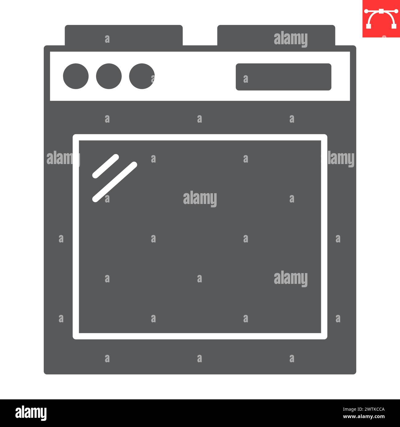 Stove oven icon hi-res stock photography and images - Alamy