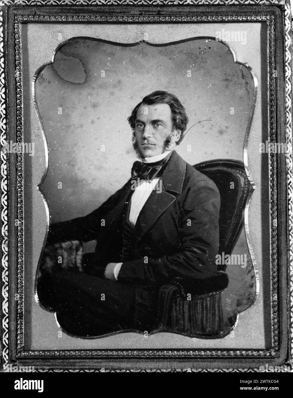 Daguerreotype - Joseph Savage, about 1850 Stock Photo - Alamy