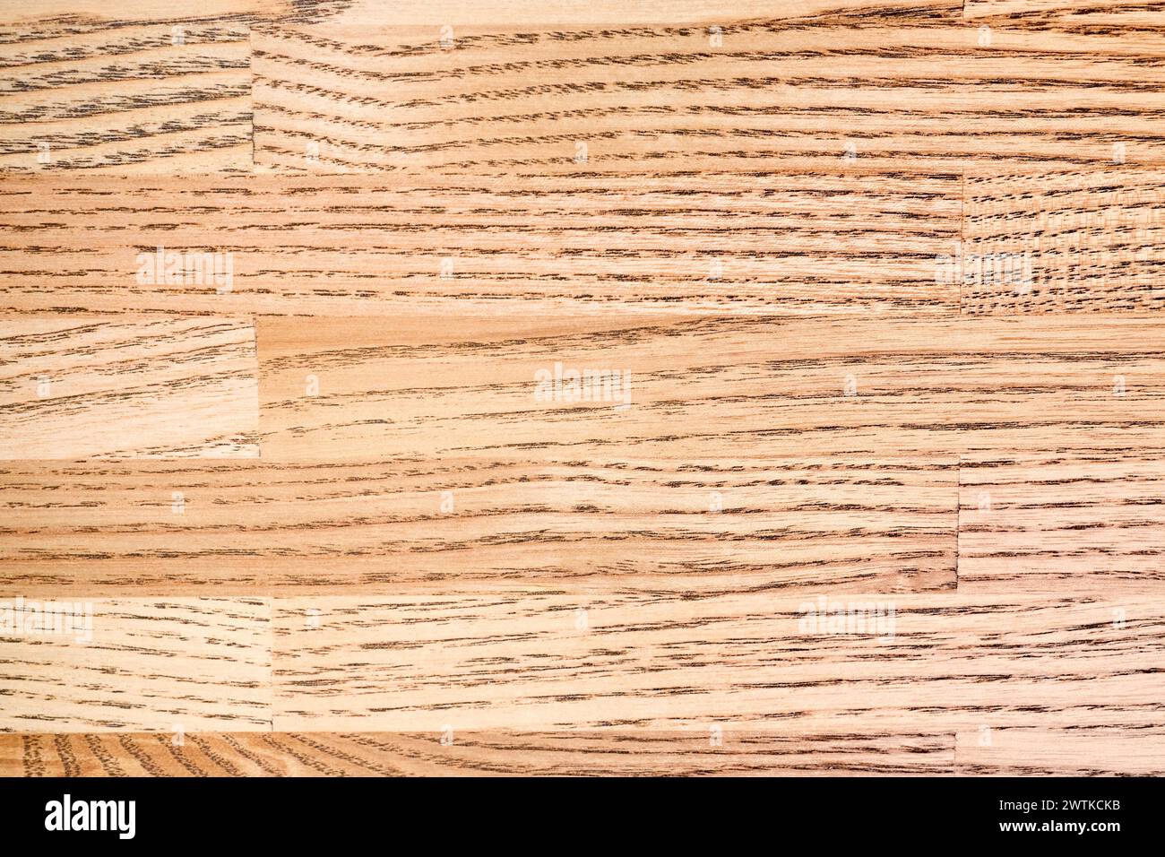 Solid ash glued timber under varnish countertop tabletop closeup wooden ...