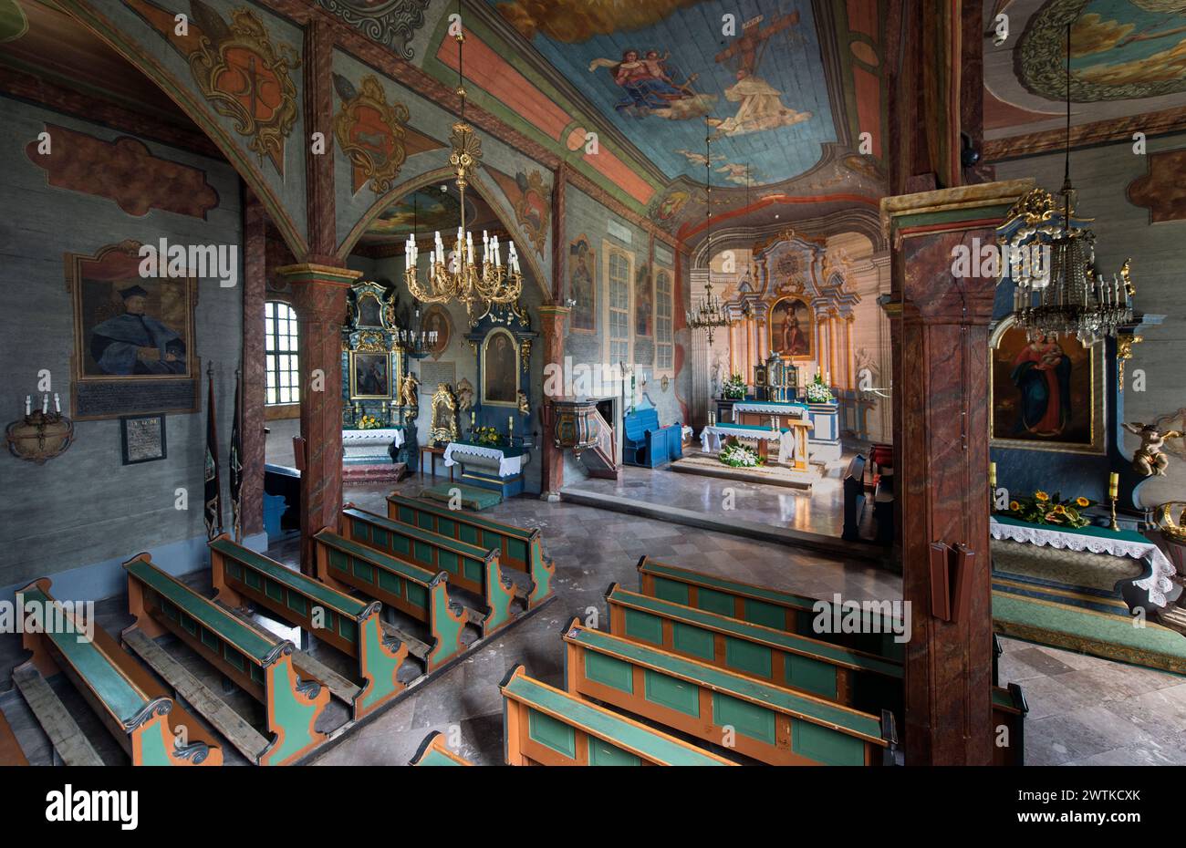 Church of St. Bartholomew the Apostle, Mogila Abbey, Krakow, Poland ...