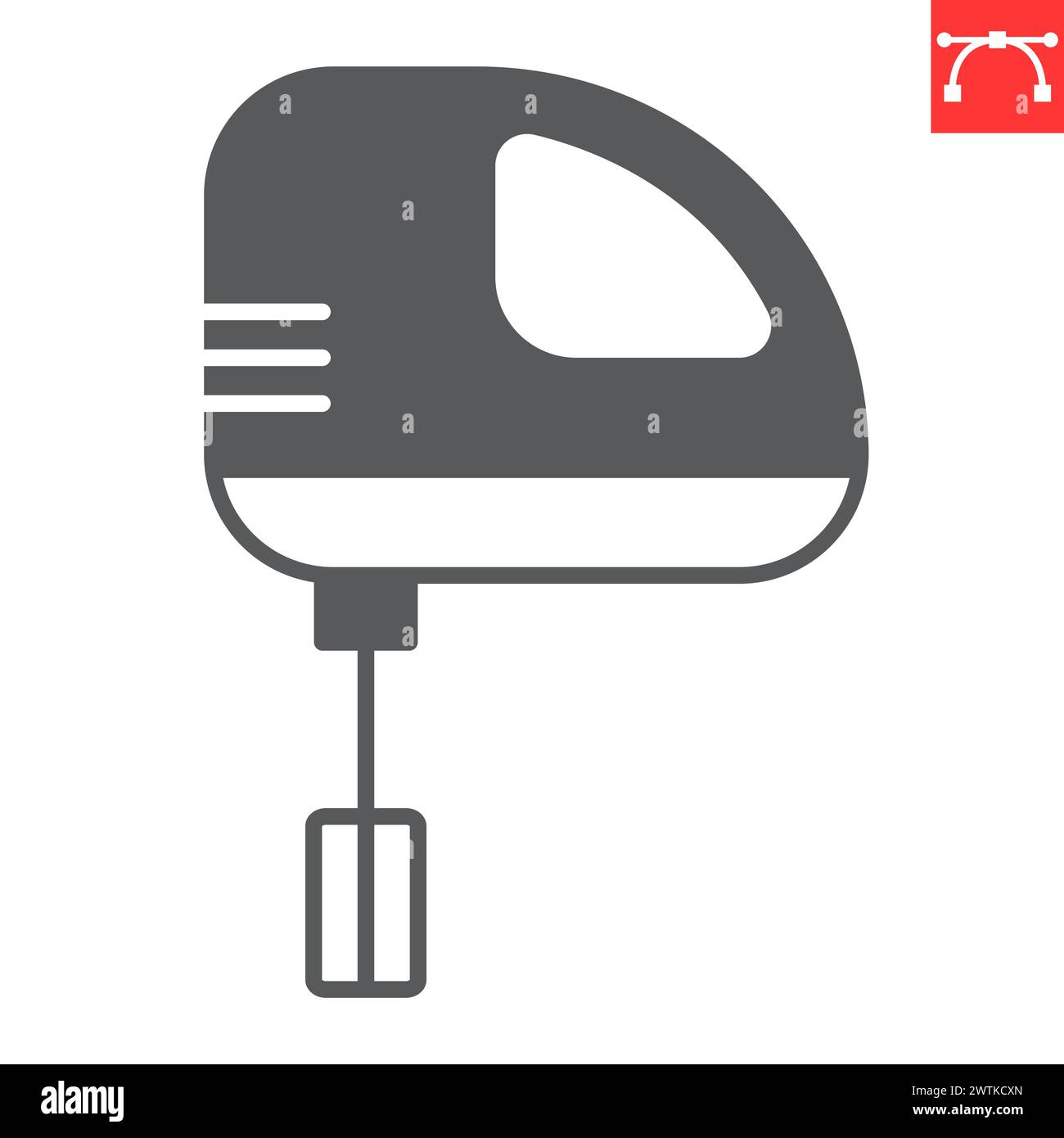 Hand mixer clipart Stock Vector Images - Alamy