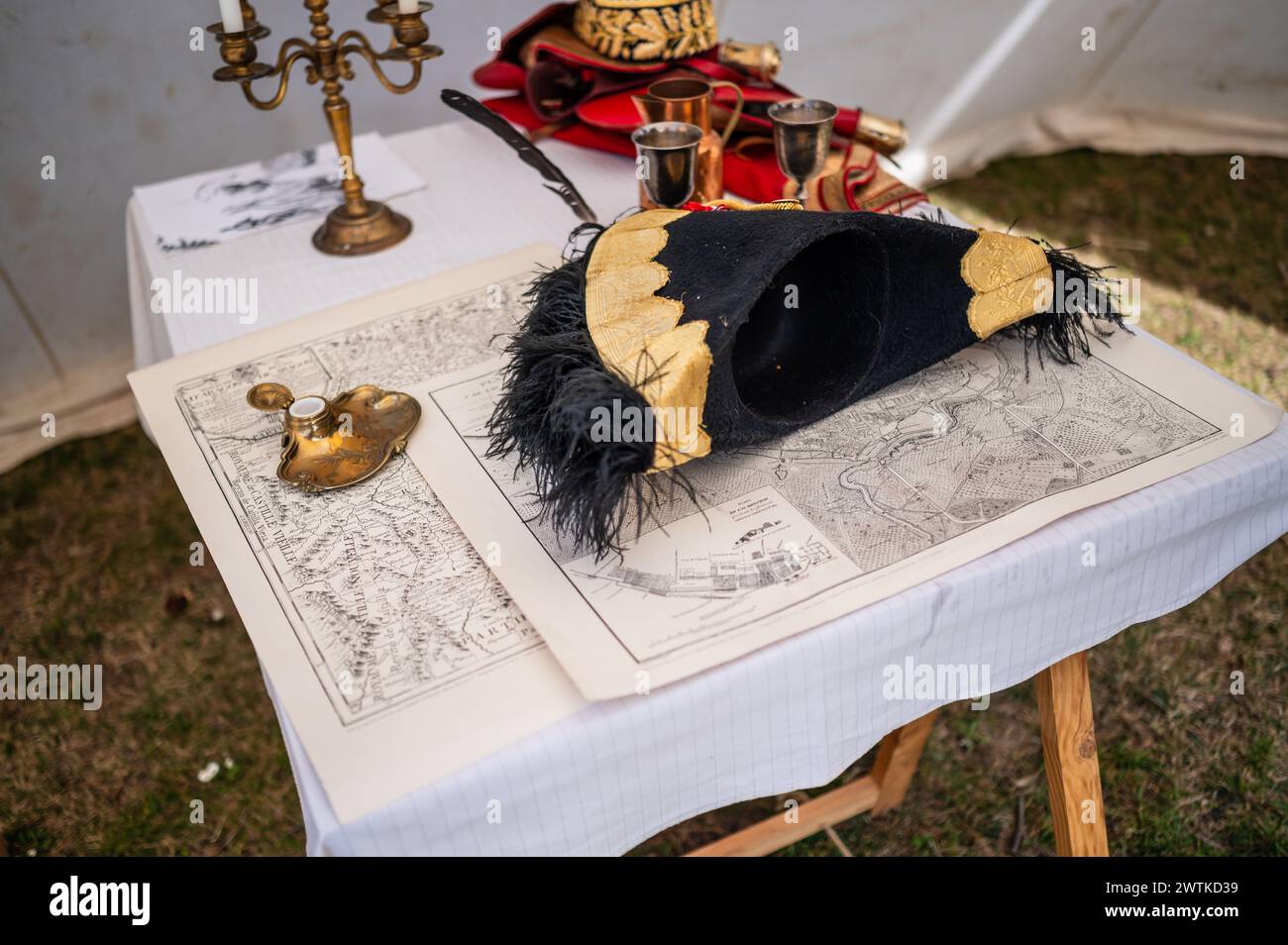 Map of cannon hi-res stock photography and images - Alamy