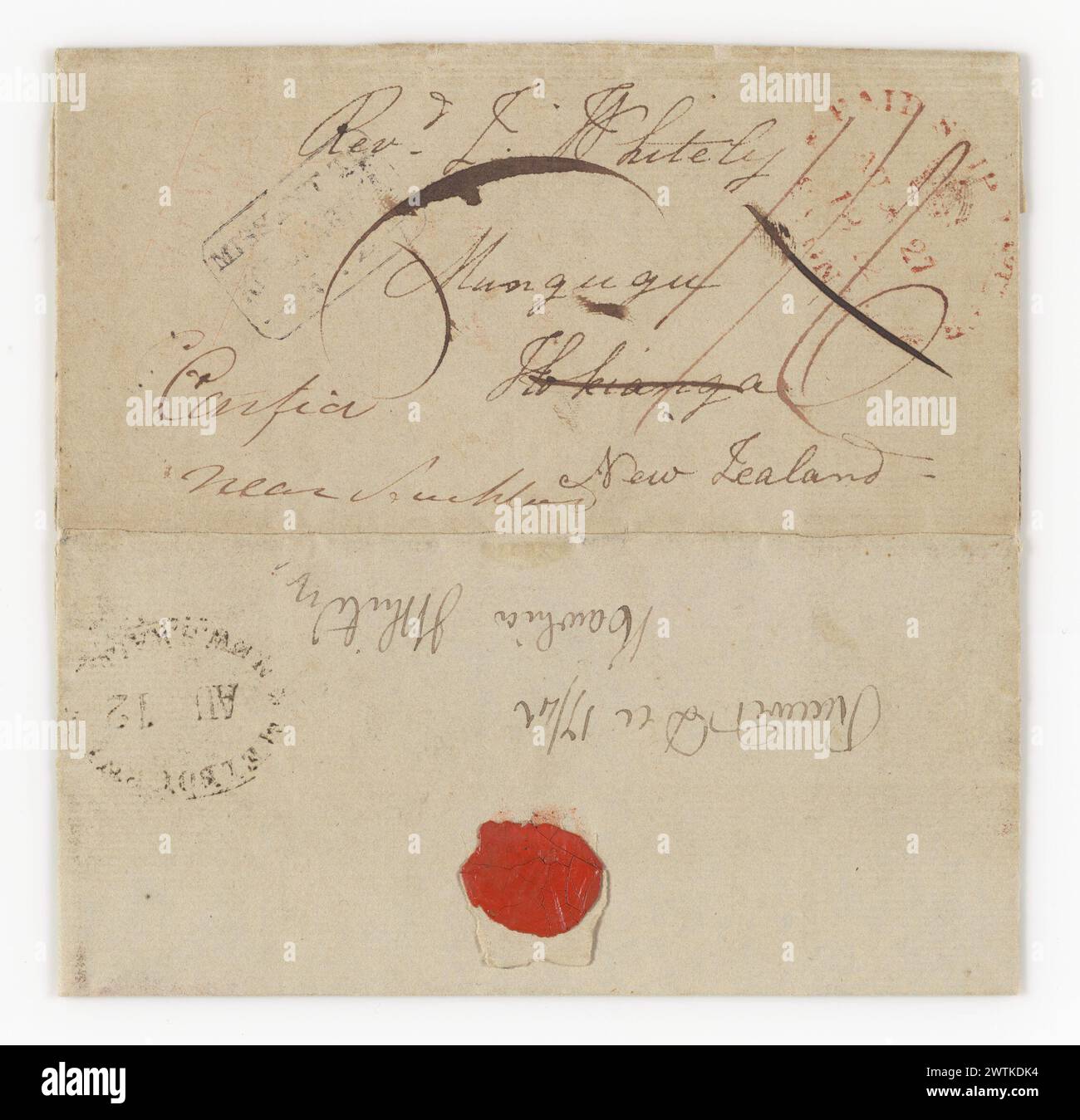 Entire pre-stamp letter Visual and Verbal Communication, letters Stock ...