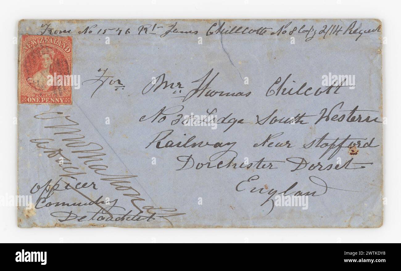 Philatelic 'cover' [envelope] Visual and Verbal Communication ...