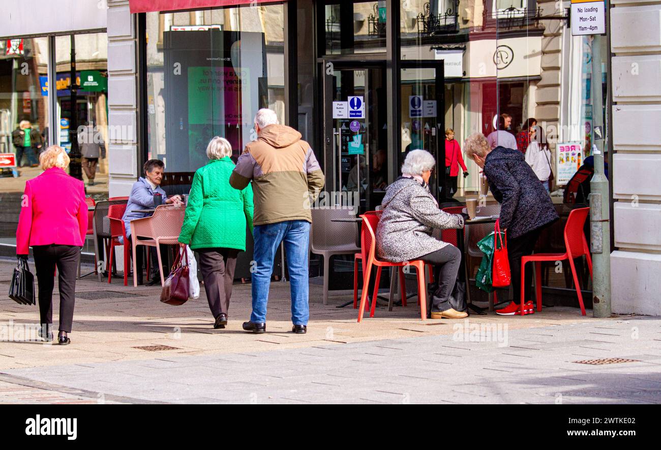 Local residents day out in city centre hi-res stock photography and ...