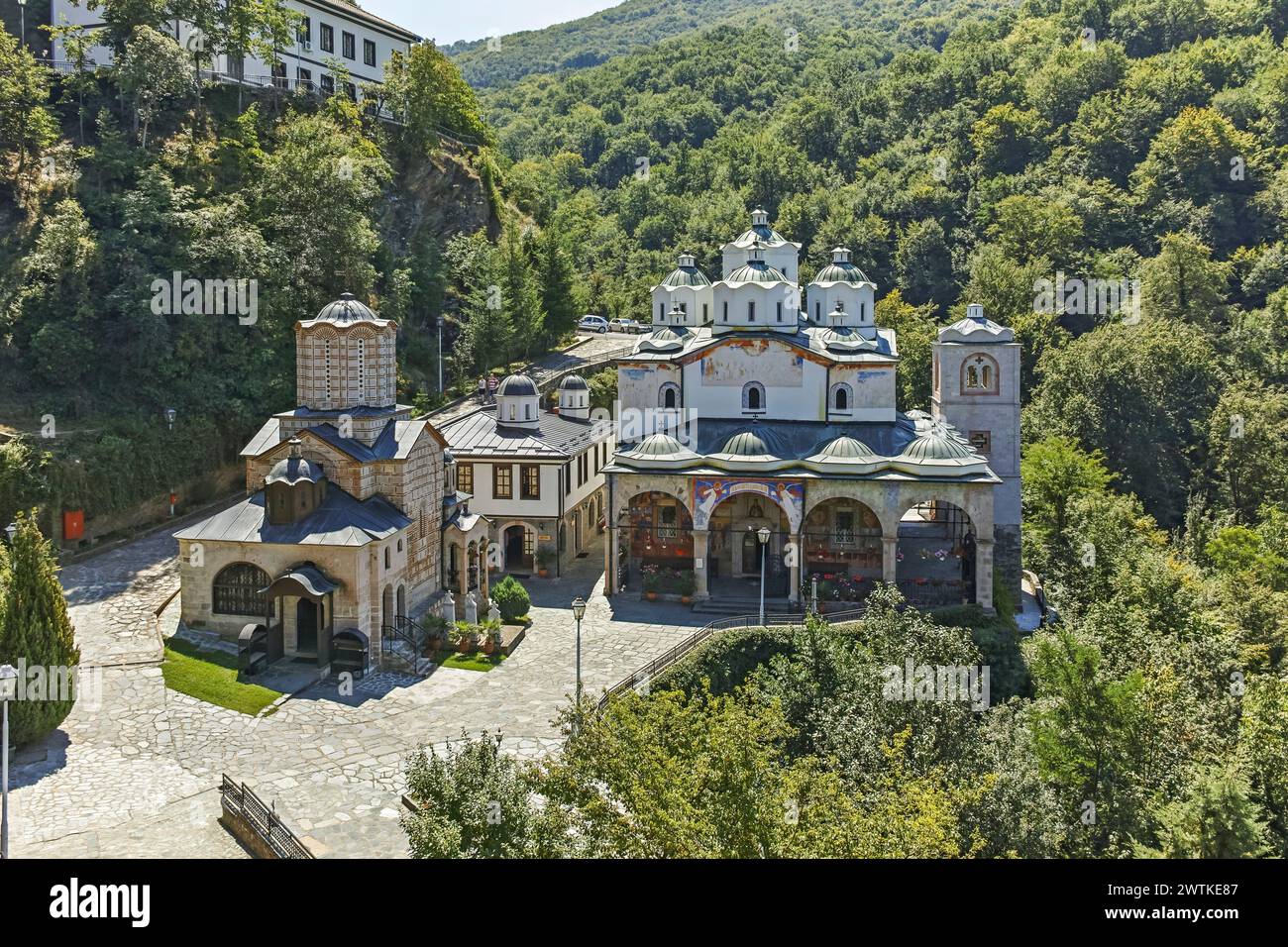 Medieval Orthodox Monastery St. Joachim of Osogovo, Kriva Palanka region, North Macedonia Stock ...
