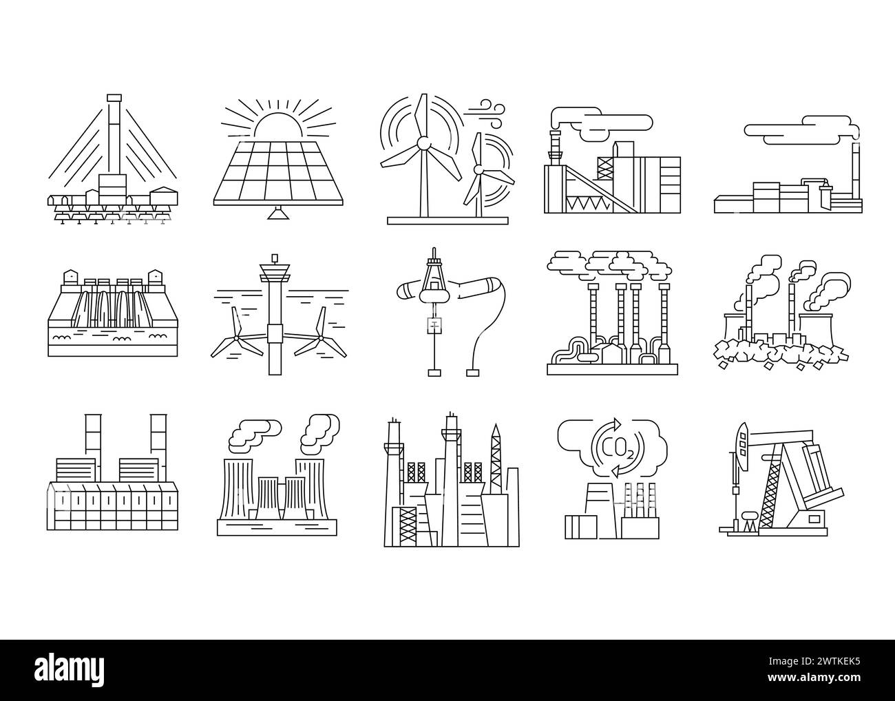 Coal fired engine Stock Vector Images - Alamy