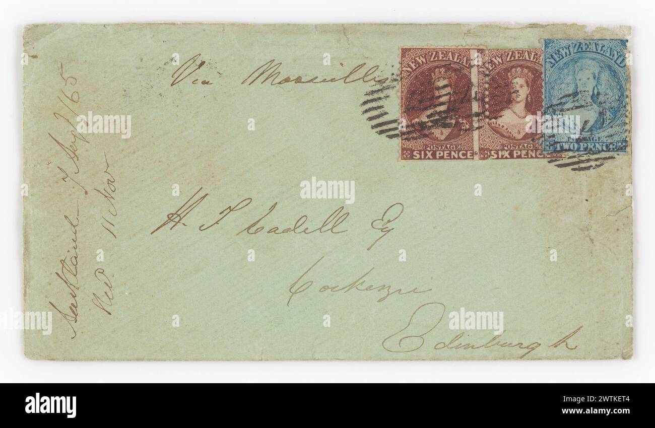 Philatelic 'cover' [envelope] Visual and Verbal Communication ...