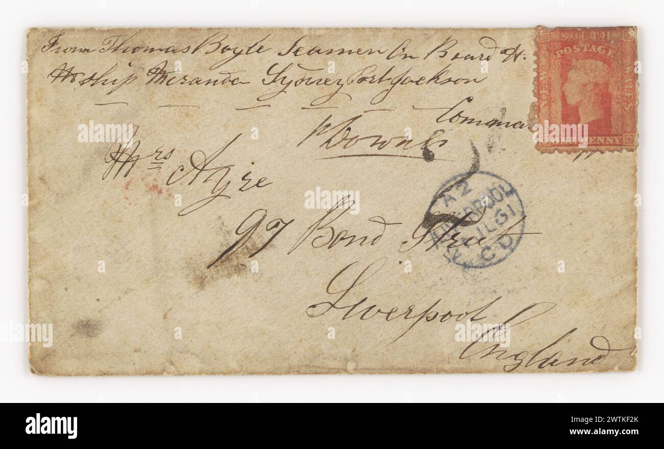 Philatelic 'cover' [envelope] Visual and Verbal Communication ...