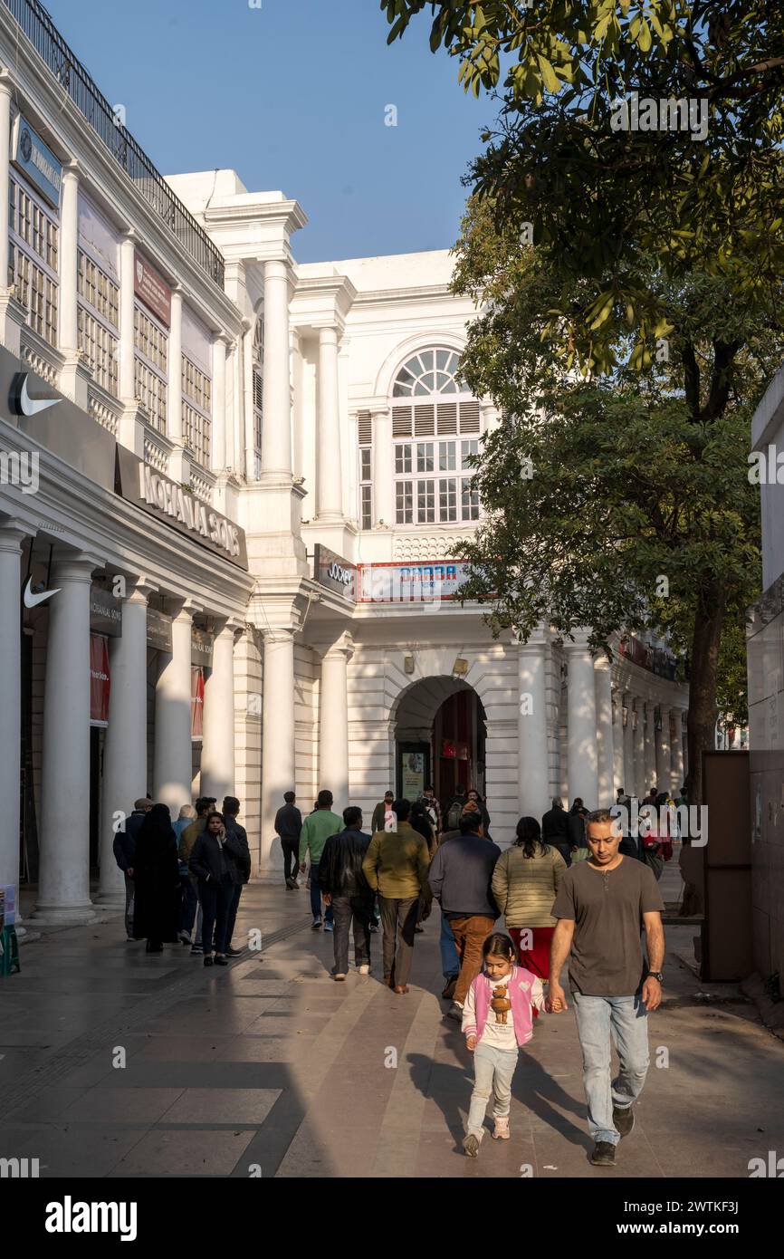 India, New Delhi, Connaught Place Stock Photo - Alamy