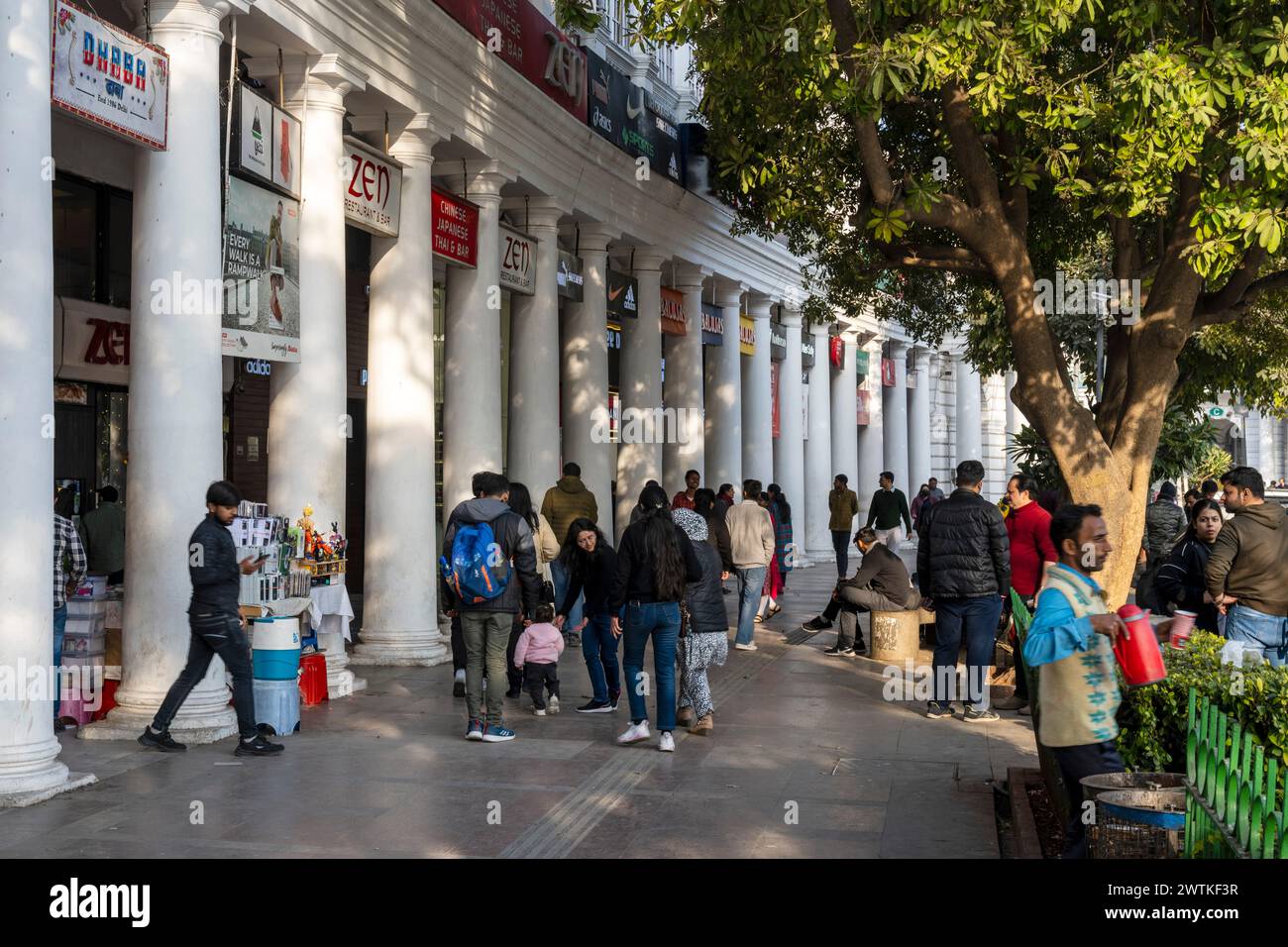 India, New Delhi, Connaught Place Stock Photo - Alamy