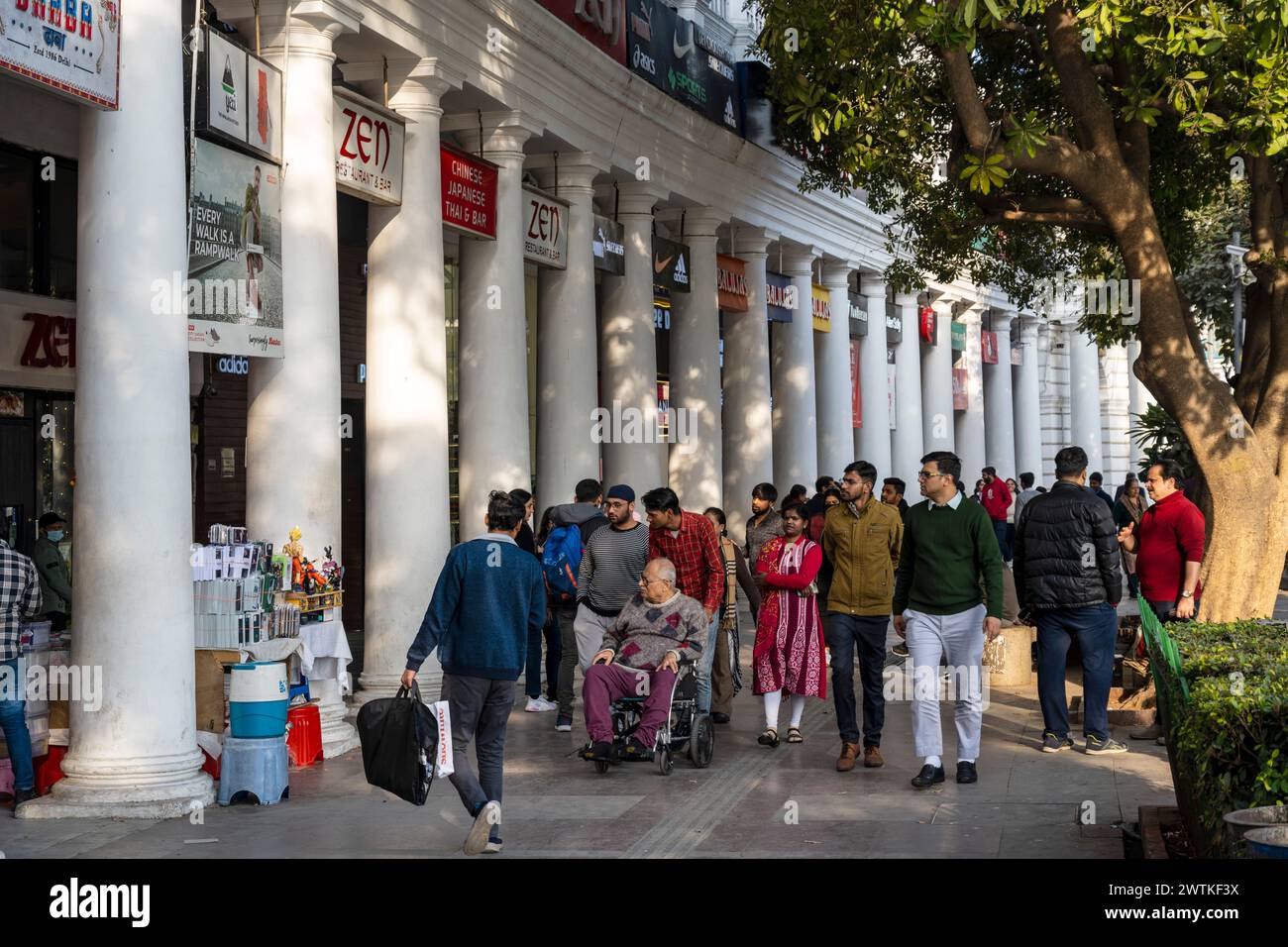 India, New Delhi, Connaught Place Stock Photo - Alamy
