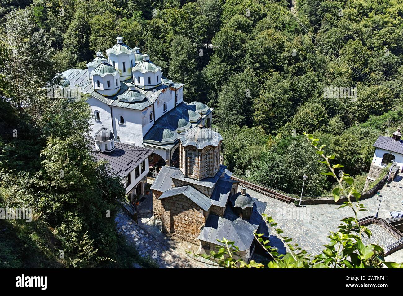 Medieval Orthodox Monastery St. Joachim of Osogovo, Kriva Palanka region, North Macedonia Stock ...