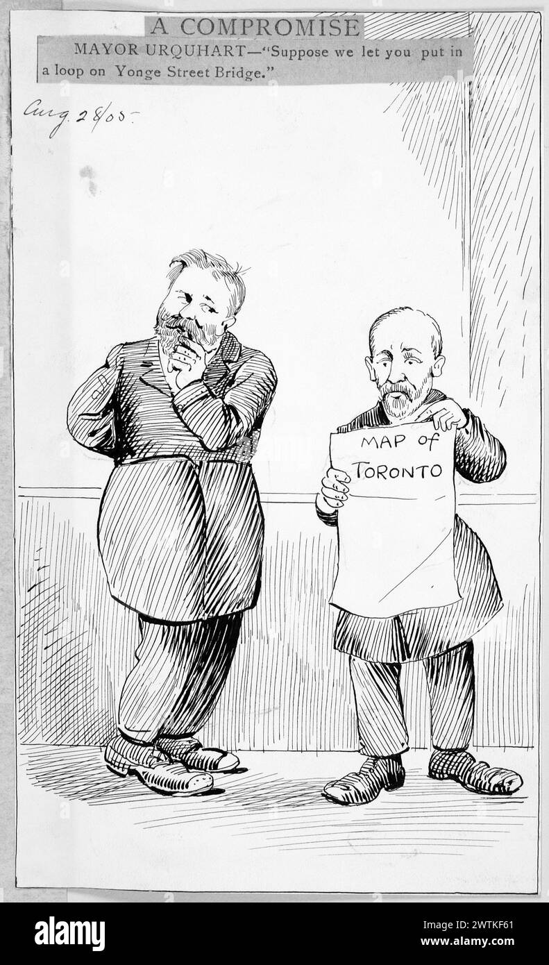 Cartoon - A Compromise Rostap (1866-1949 Stock Photo - Alamy