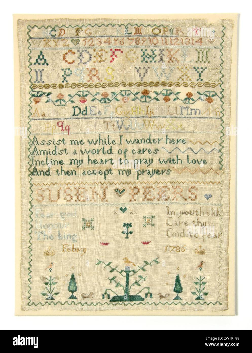 Cotton sampler Cut Out Stock Images & Pictures - Alamy