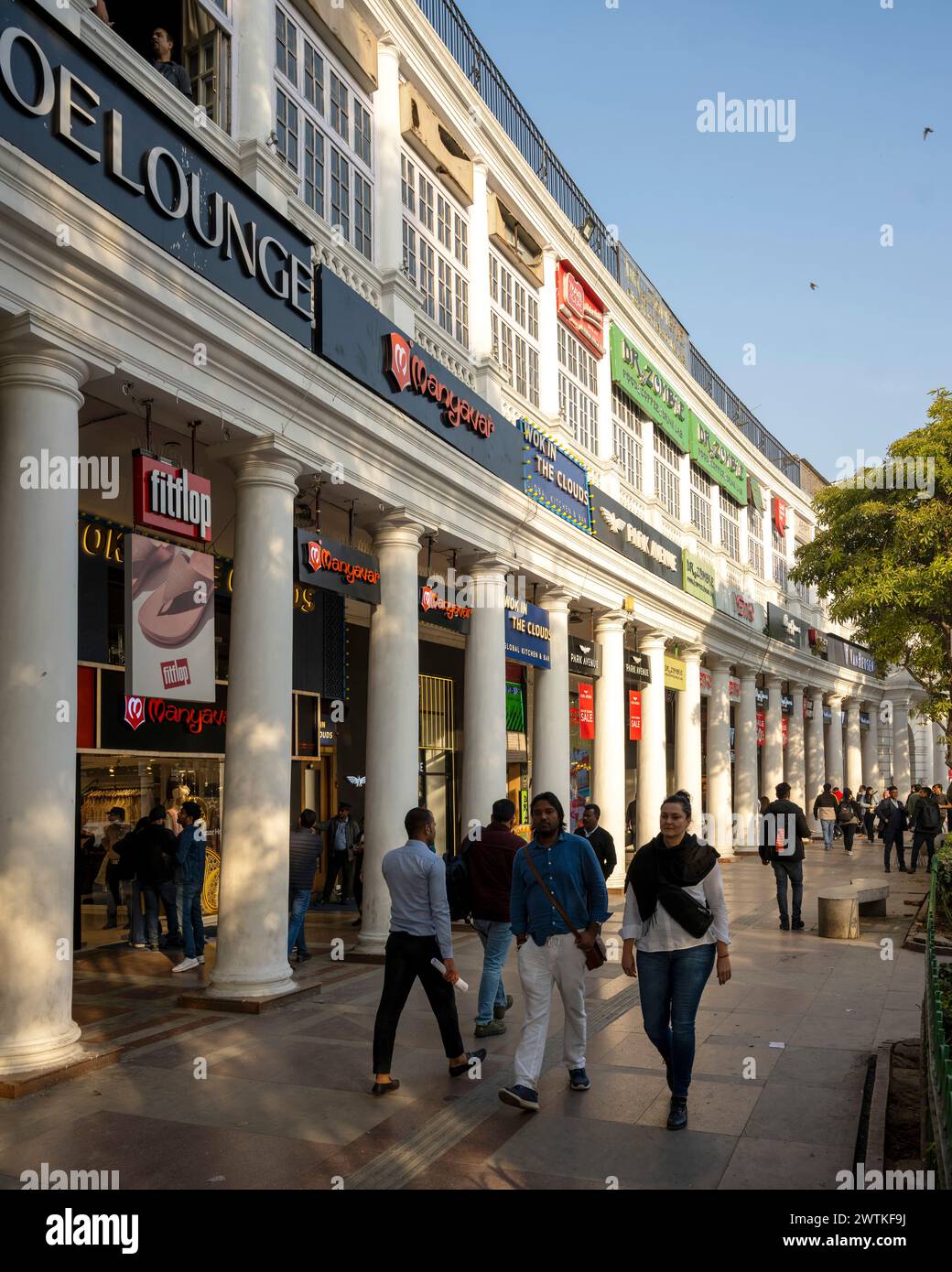 India, New Delhi, Connaught Place Stock Photo - Alamy