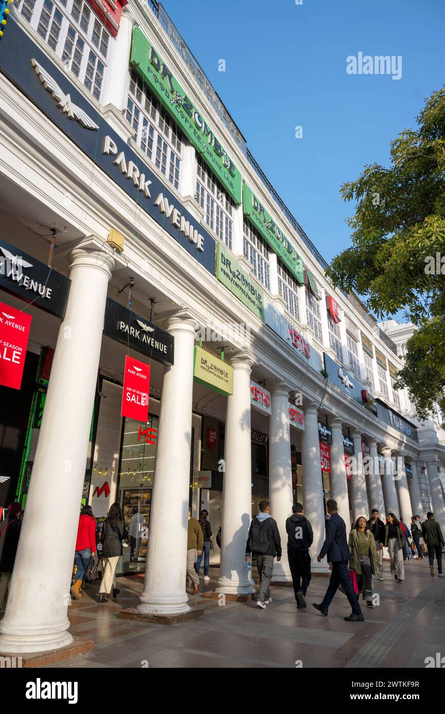 India, New Delhi, Connaught Place Stock Photo - Alamy
