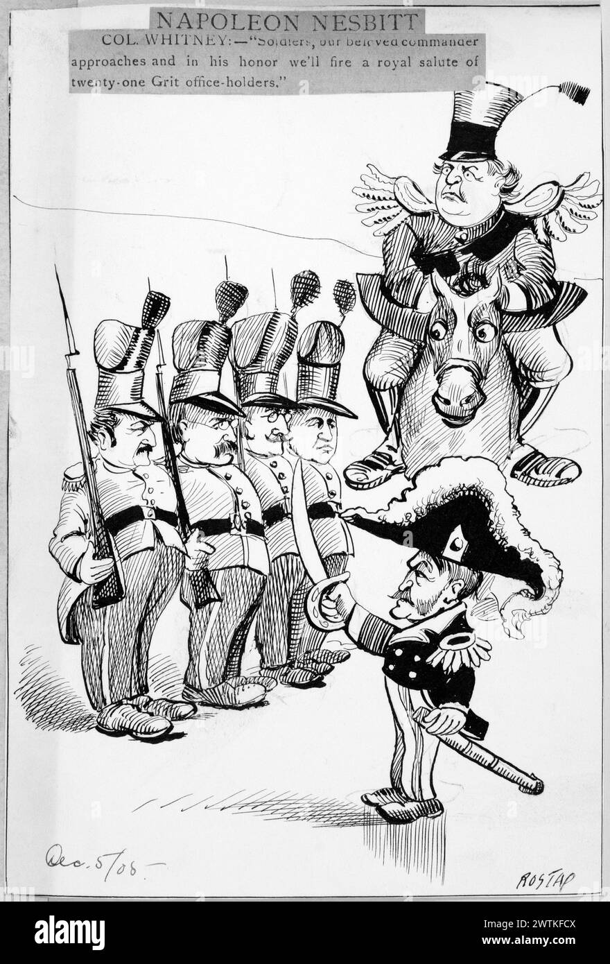 Cartoon napoleon hi-res stock photography and images - Alamy