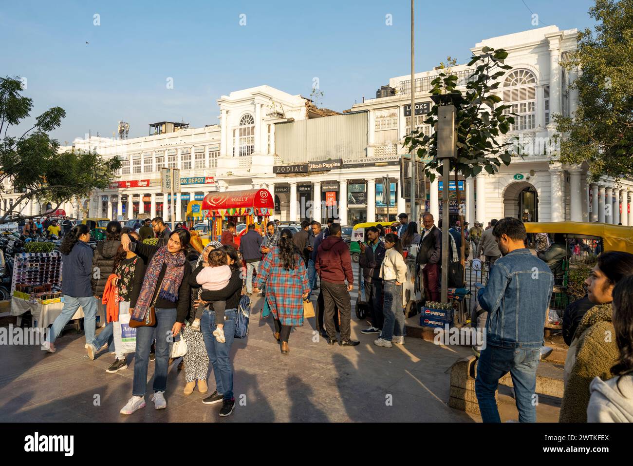 India, New Delhi, Connaught Place Stock Photo - Alamy