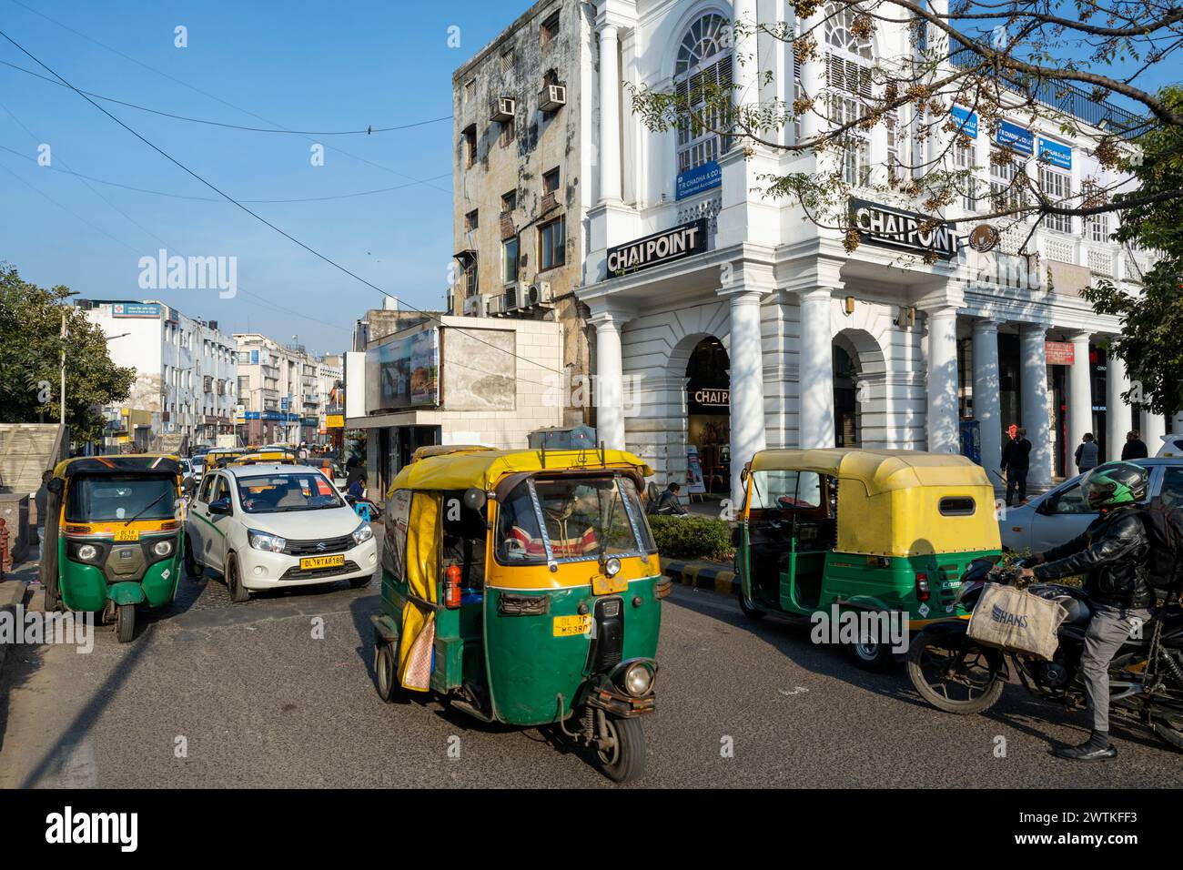India, New Delhi, Connaught Place Stock Photo - Alamy