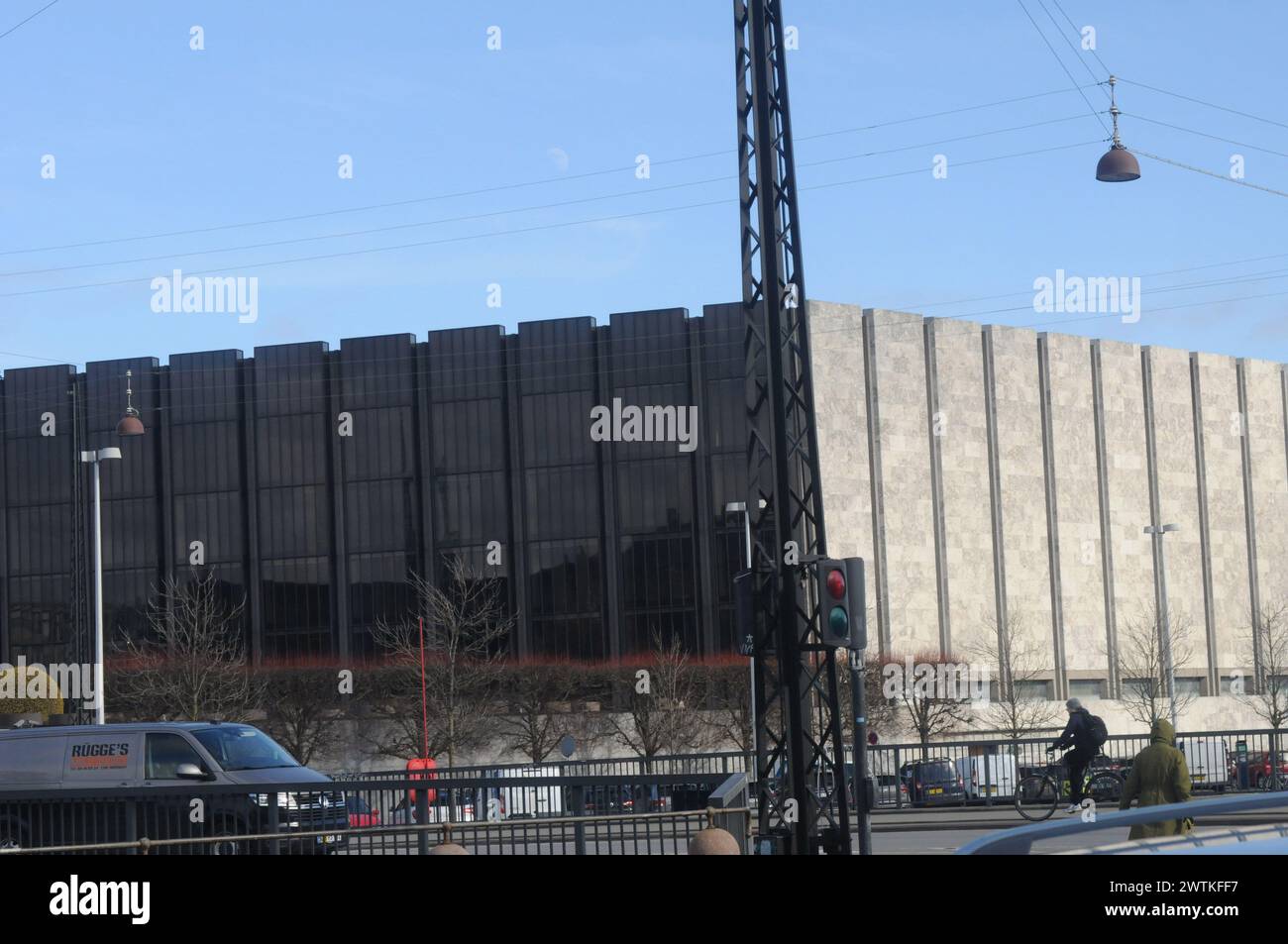 Copenhagen, Denmark /18 March 2024/Nordea bank' branch in danish ...