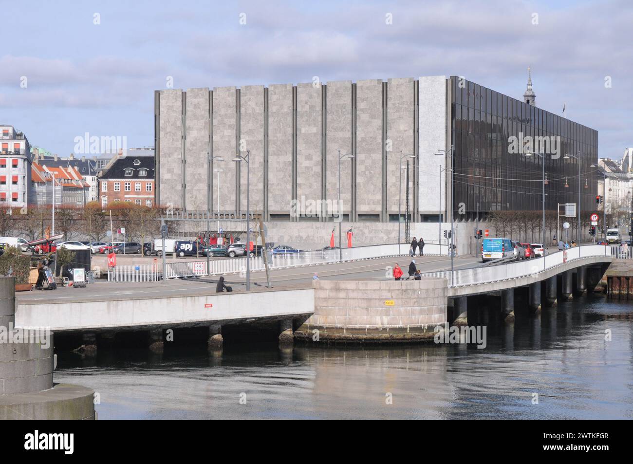 Copenhagen, Denmark /18 March 2024/Nordea bank' branch in danish ...