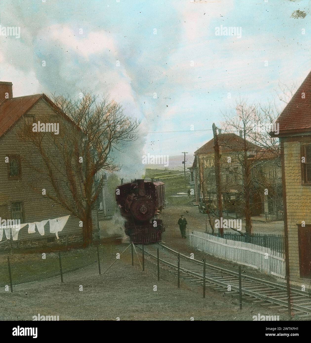 1920s train and tracks hi-res stock photography and images - Alamy