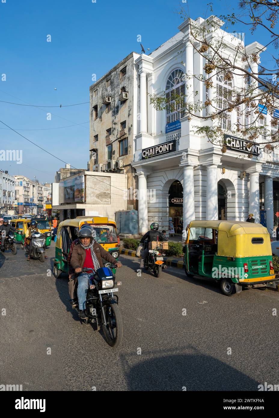 India, New Delhi, Connaught Place Stock Photo - Alamy