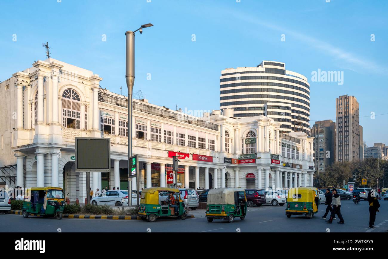 India, New Delhi, Connaught Place Stock Photo - Alamy