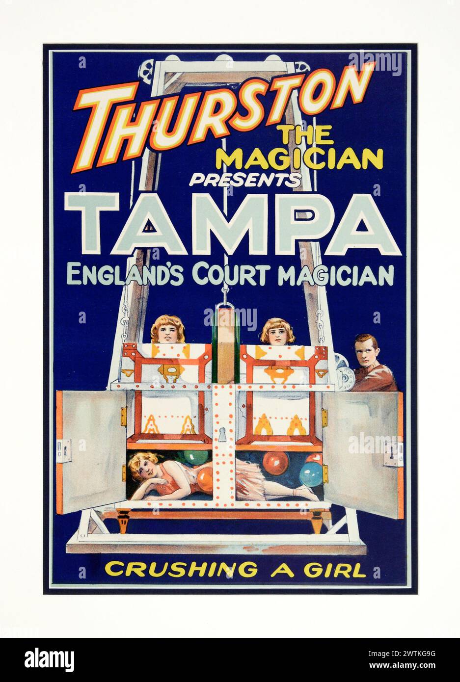 Magic poster - Thurston the Magician Presents Tampa England's Court ...