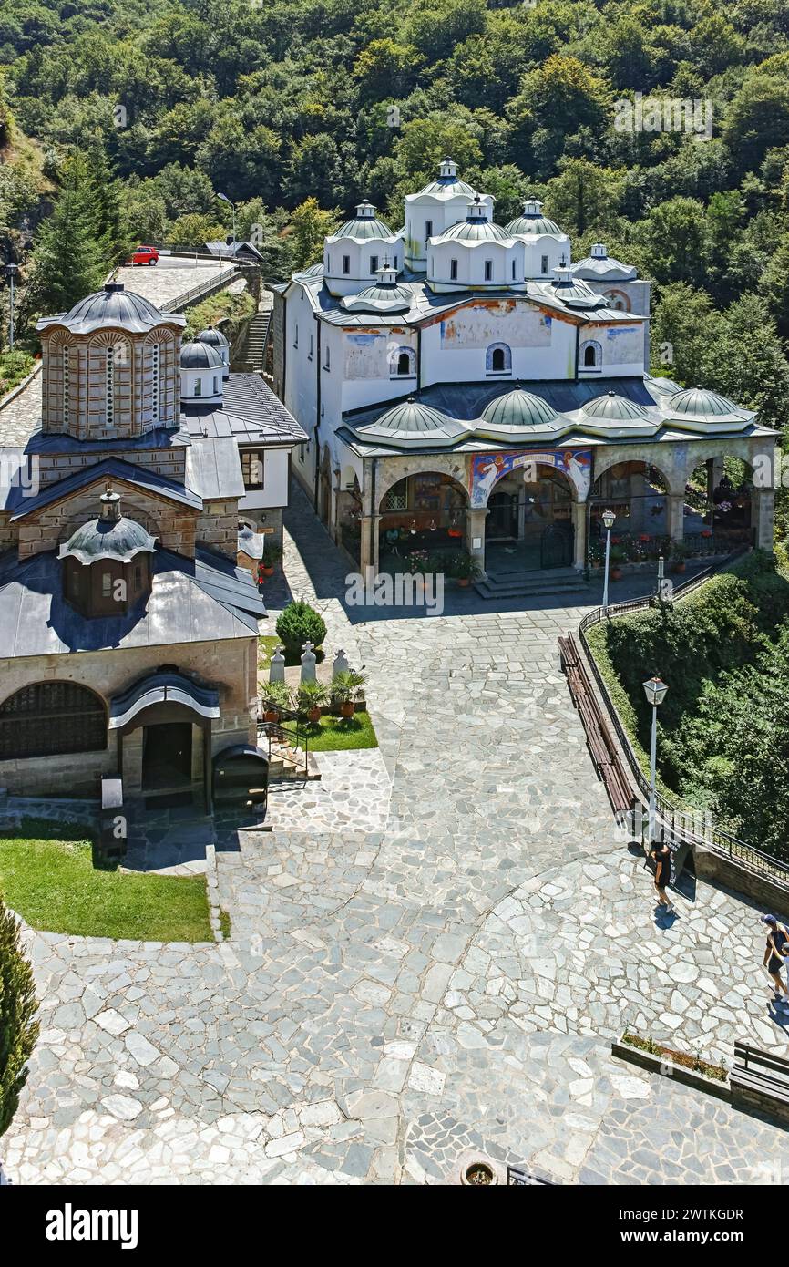 Medieval Orthodox Monastery St. Joachim of Osogovo, Kriva Palanka region, North Macedonia Stock ...