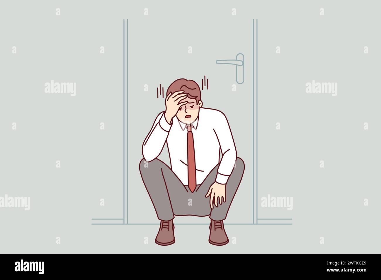 Losing job Stock Vector Images - Alamy