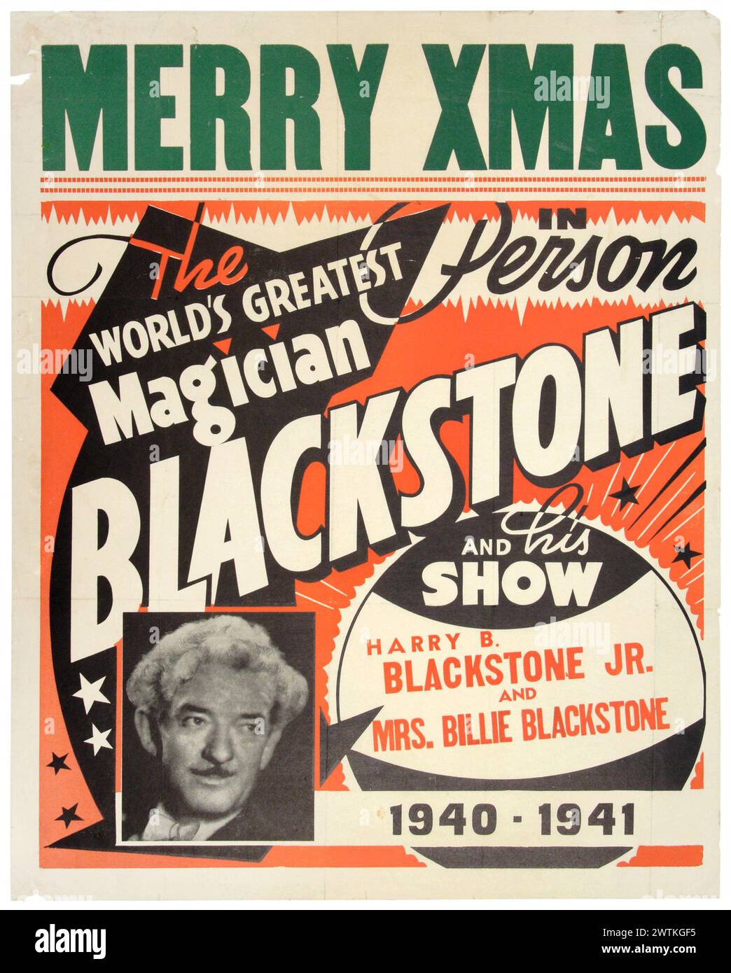 Blackstone the magician hi-res stock photography and images - Alamy