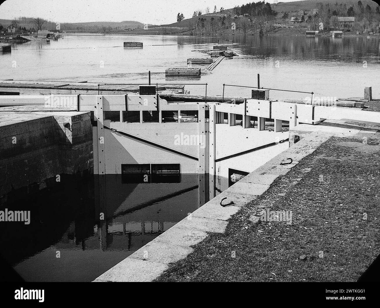 Transparency - Hastings Lock on the Trent Severn waterway, ON, about ...
