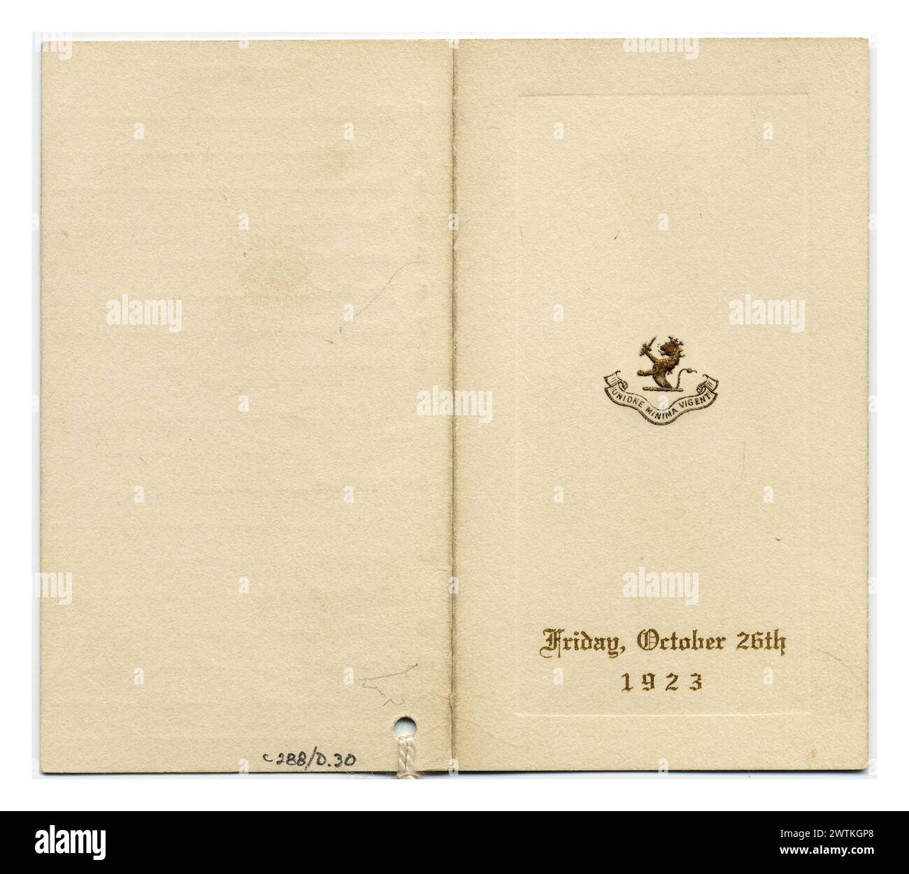 Dance Card Stock Photo Alamy