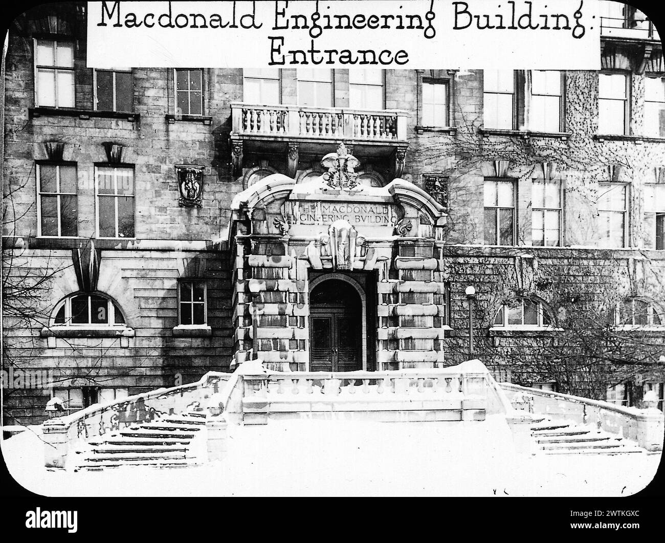 1925 brick building Black and White Stock Photos & Images - Alamy