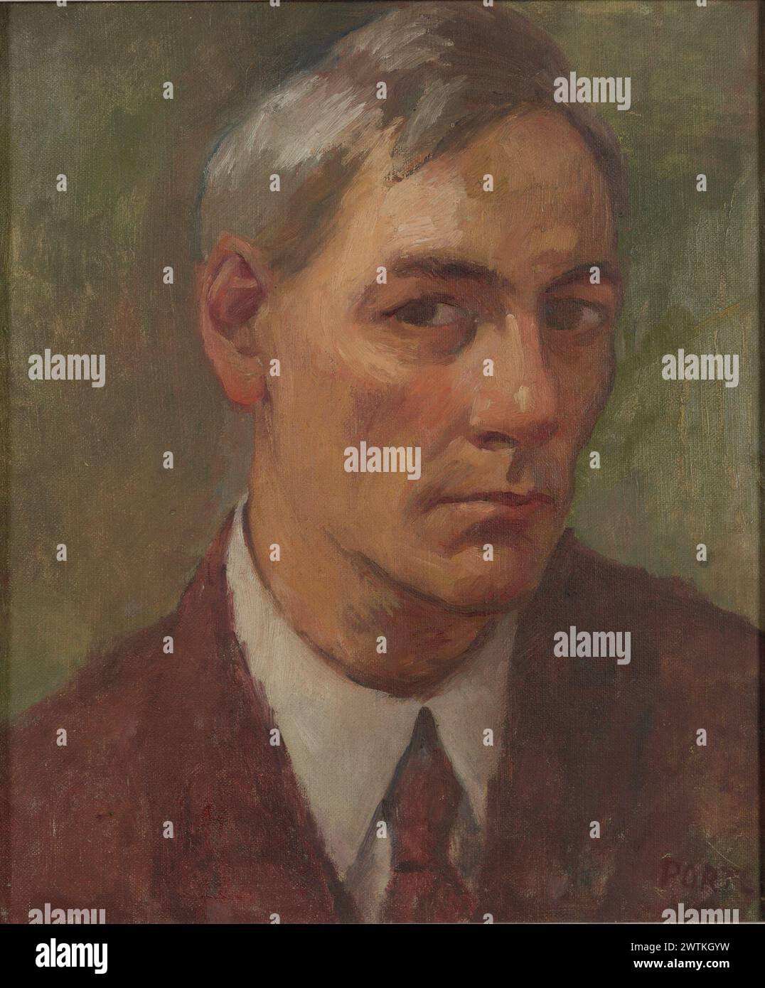 Self portrait oil paintings, self-portraits Stock Photo - Alamy