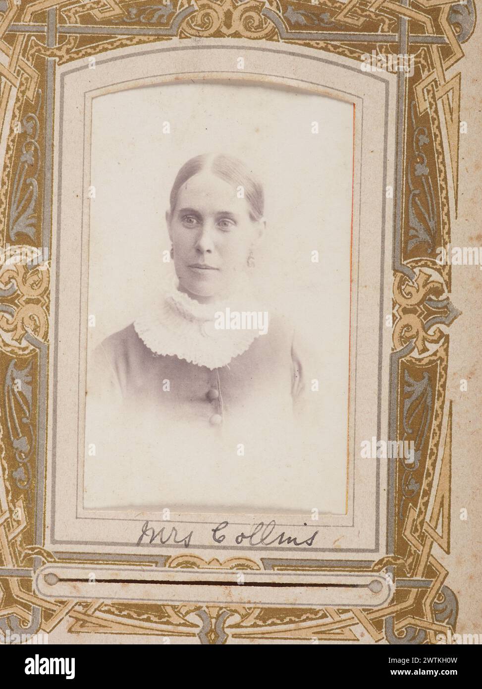 Mrs Collins. From the album: Guard Family Collection: Cartes de Visite ...