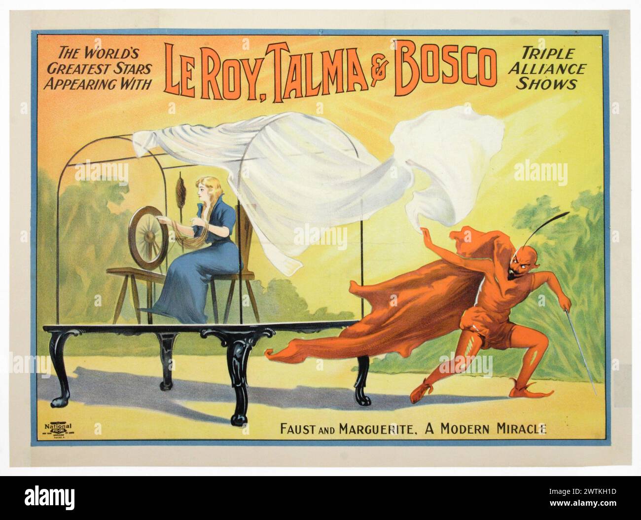 Magic poster - The World's Greatest Stars Appearing With Le Roy, Talma ...