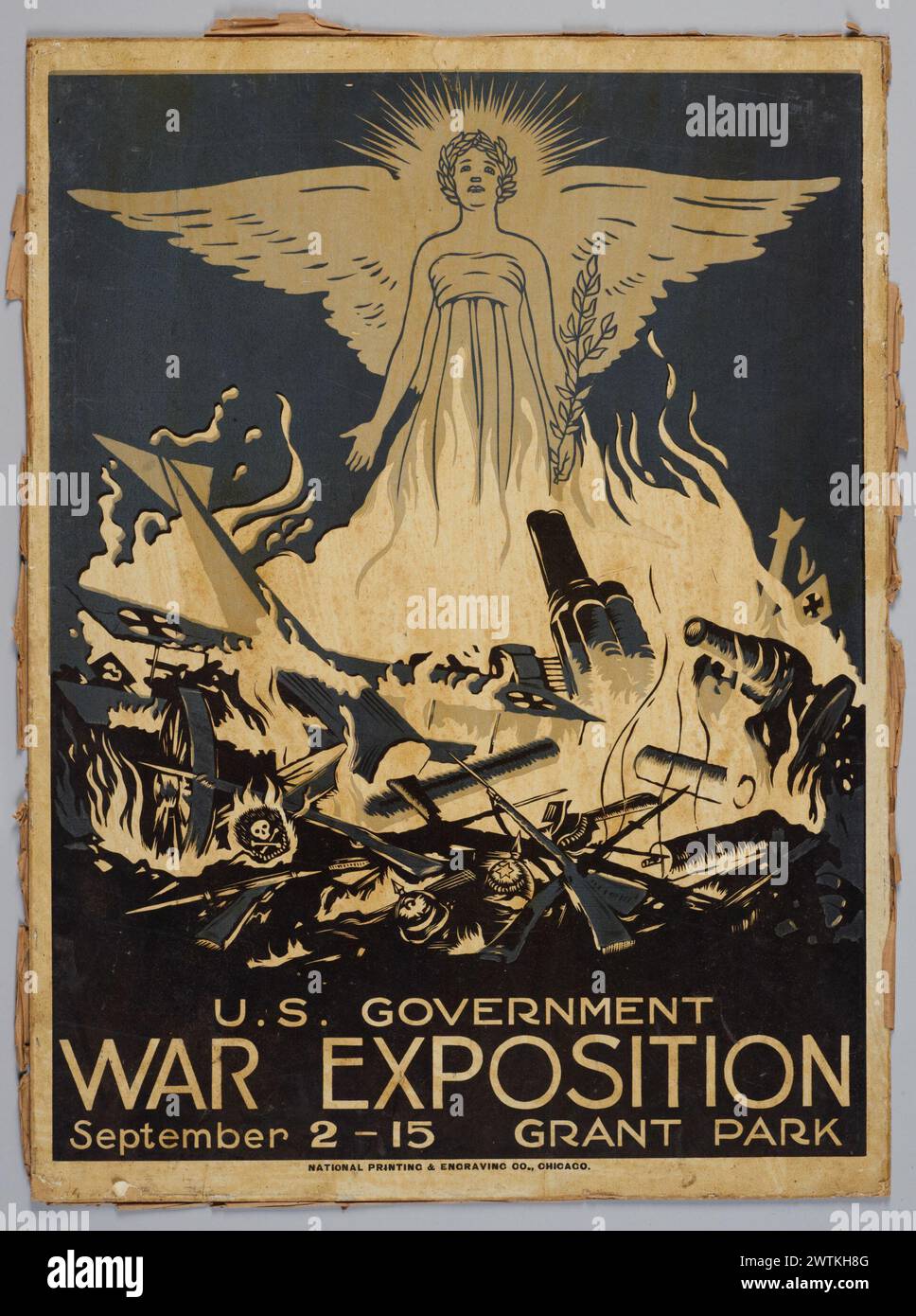 Poster, 'U.S. Government War Exposition' political posters Stock Photo ...