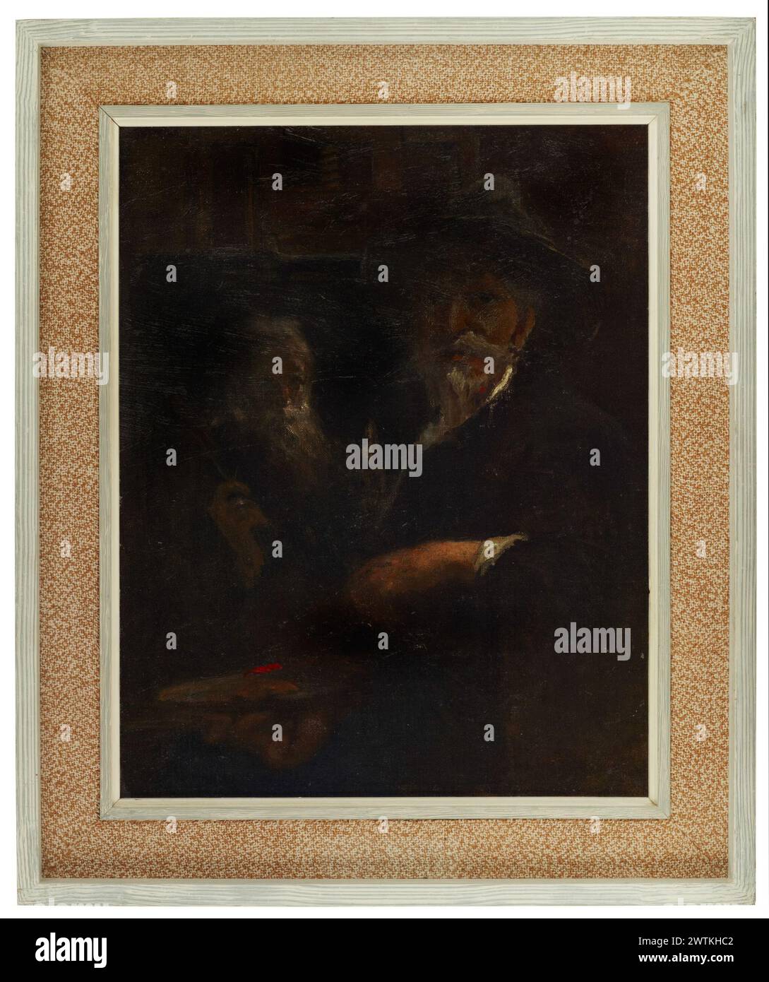 Study of the artist at work paintings Stock Photo - Alamy
