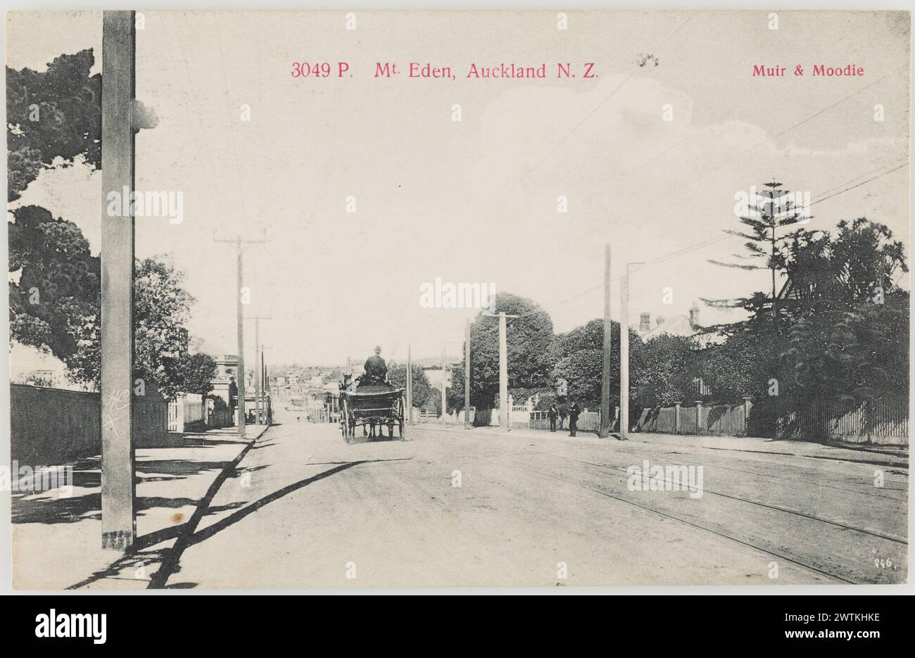 Mt Eden, Auckland, New Zealand photographic postcards Stock Photo - Alamy