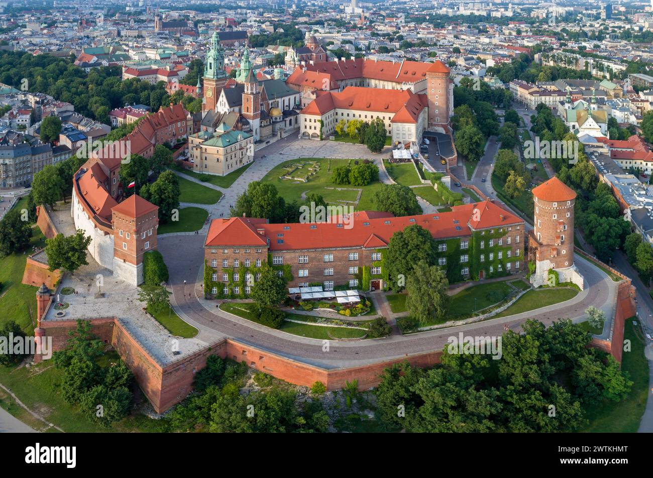 The Wawel Royal Castle Stock Photo - Alamy