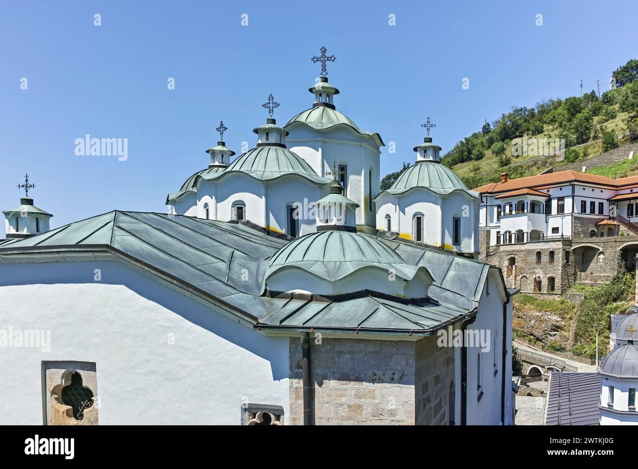 Medieval Orthodox Monastery St. Joachim of Osogovo, Kriva Palanka region, North Macedonia Stock ...