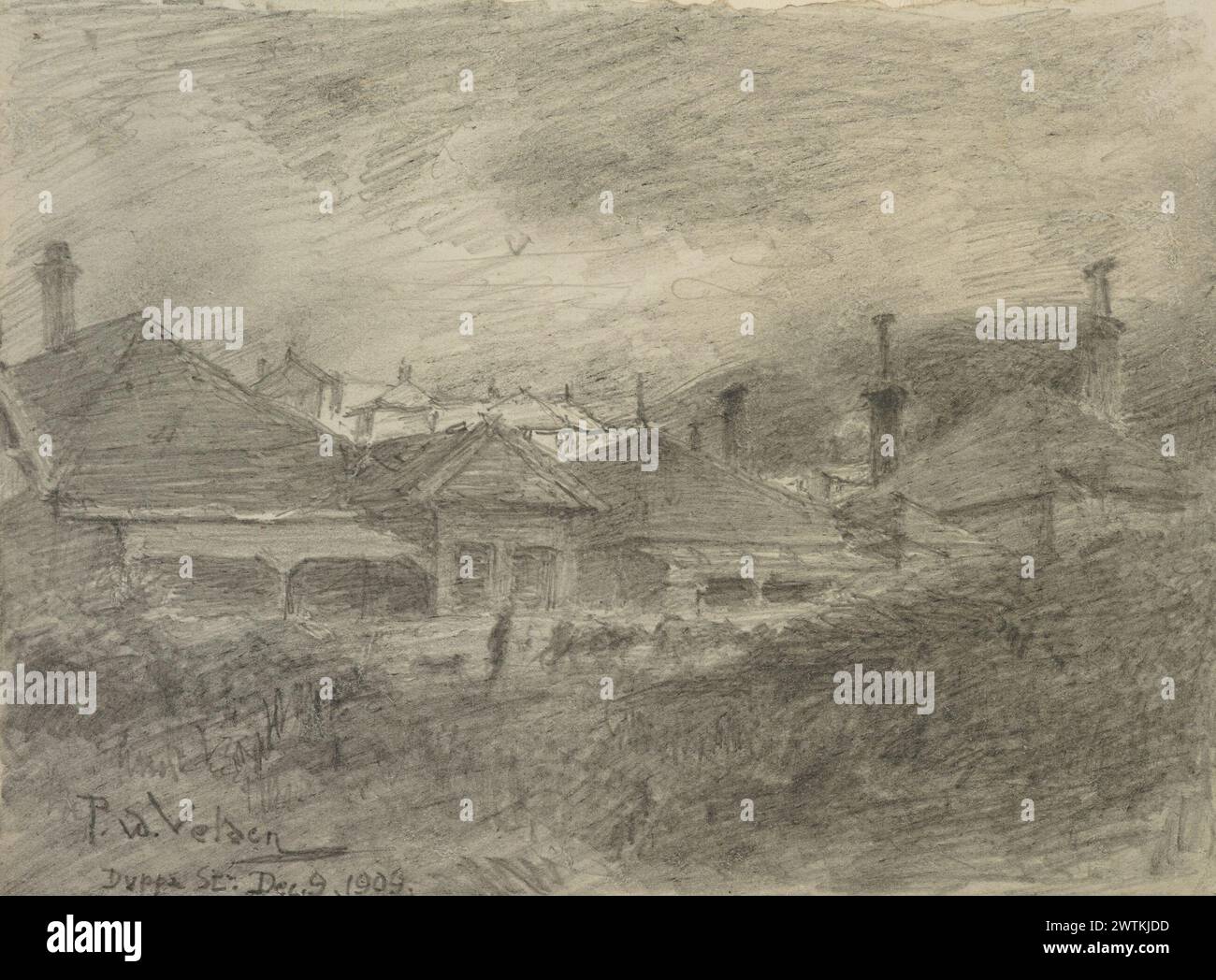 Duppa St, Wellington drawings, works on paper Stock Photo - Alamy