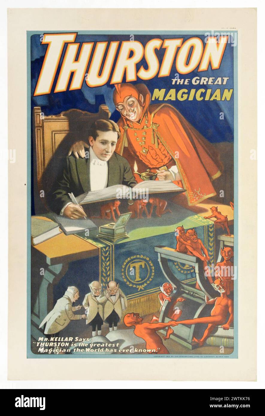 Thurston magic poster hi-res stock photography and images - Alamy