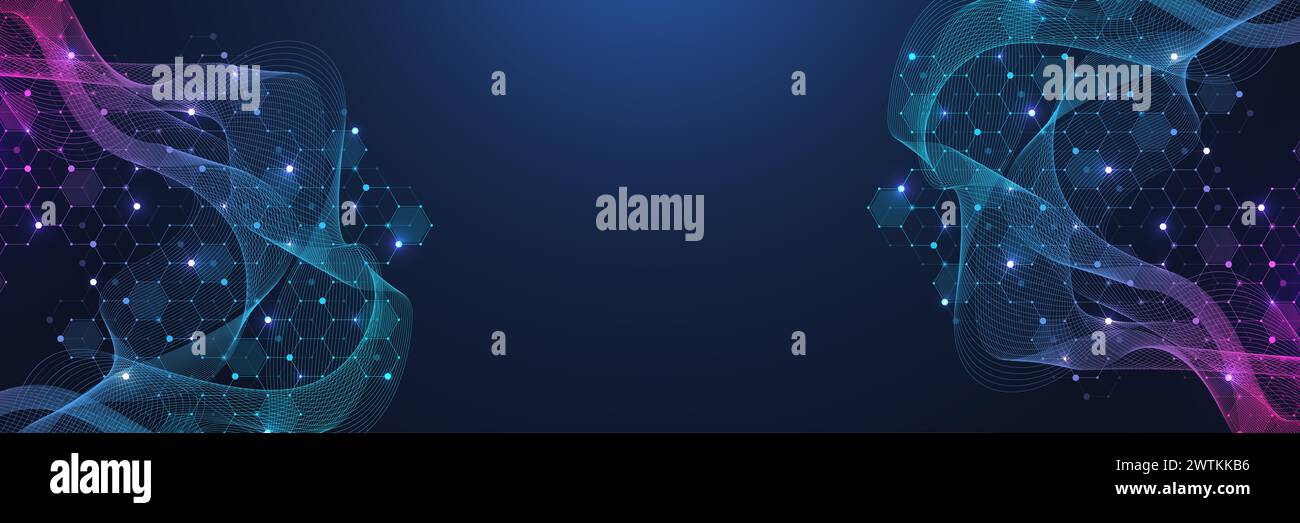 Health care and medical pattern innovation concept science background ...