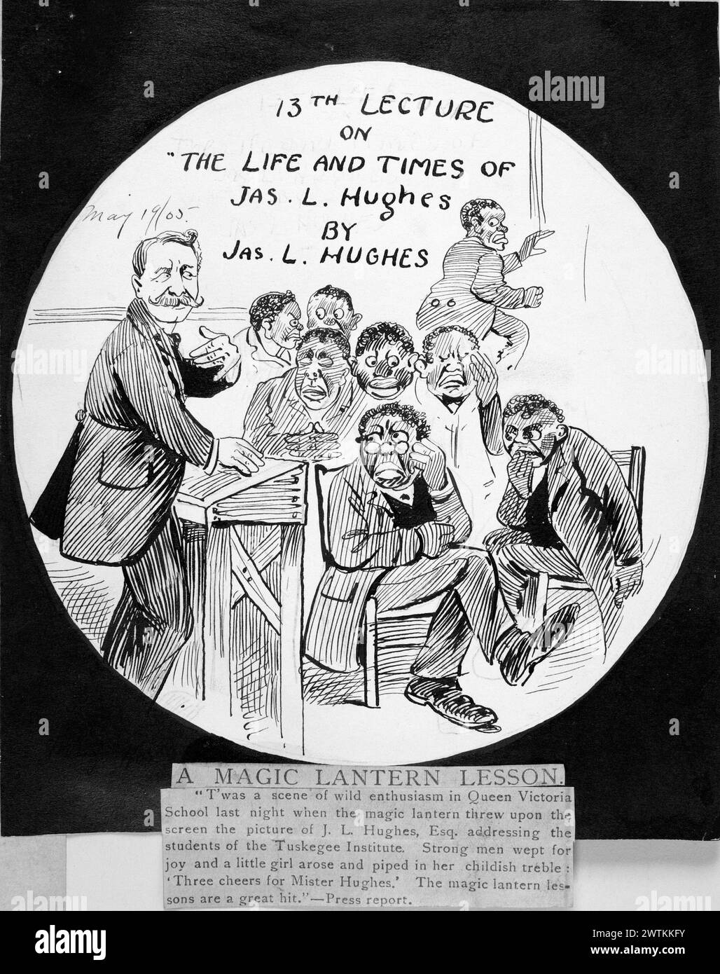 Magic lantern Black and White Stock Photos & Images - Alamy