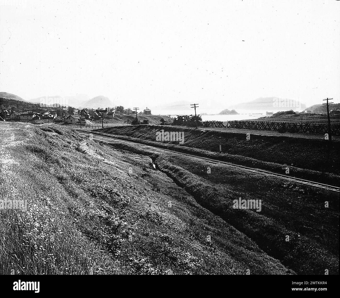 Panorama track Black and White Stock Photos & Images - Alamy