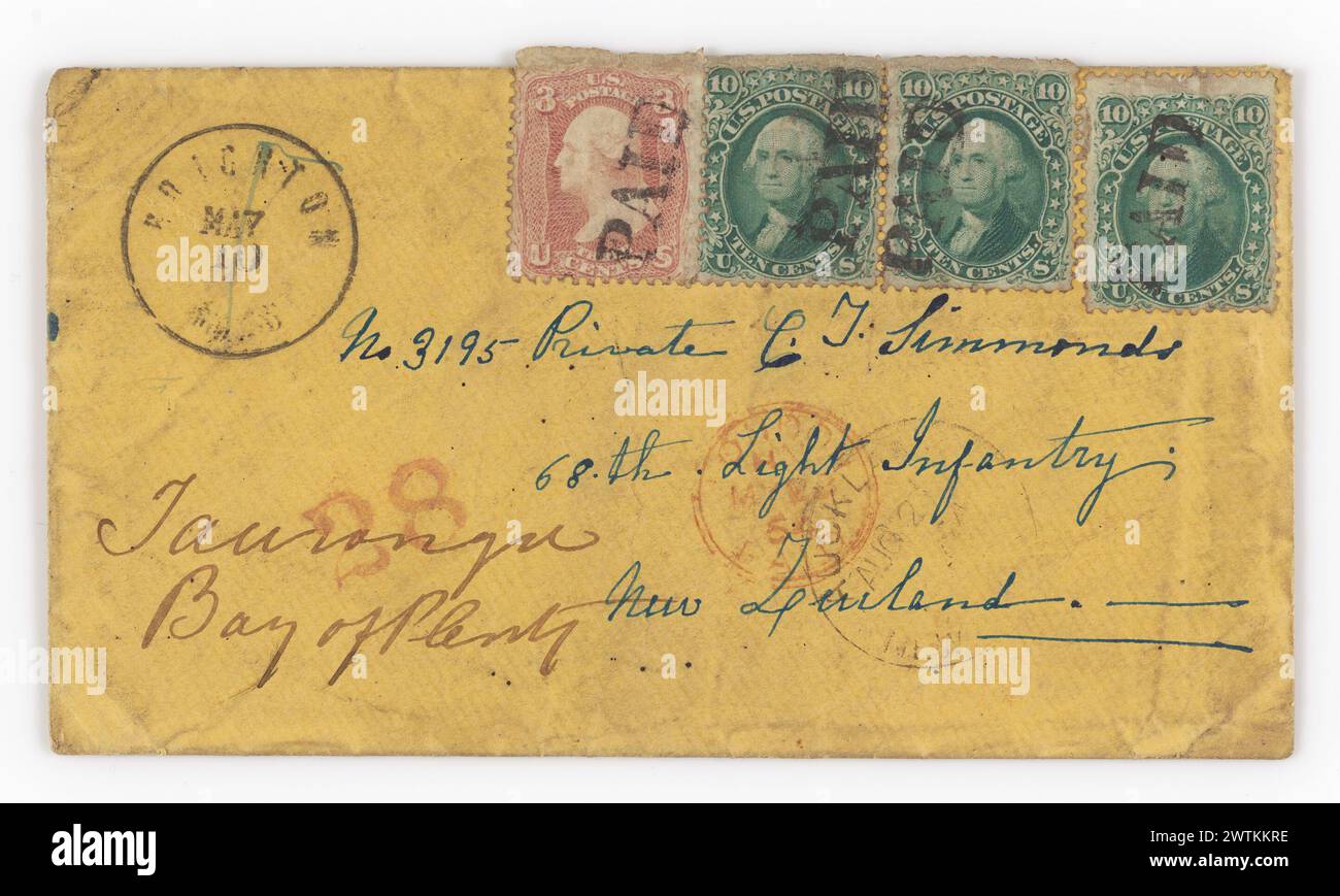 Philatelic 'cover' [envelope] Visual and Verbal Communication ...